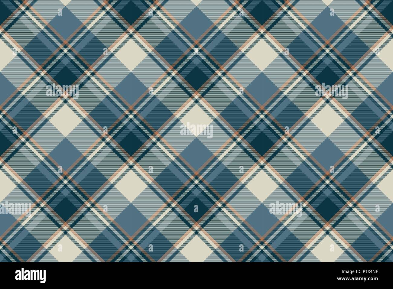 Gray blue check plaid seamless pattern. Vector illustration Stock ...