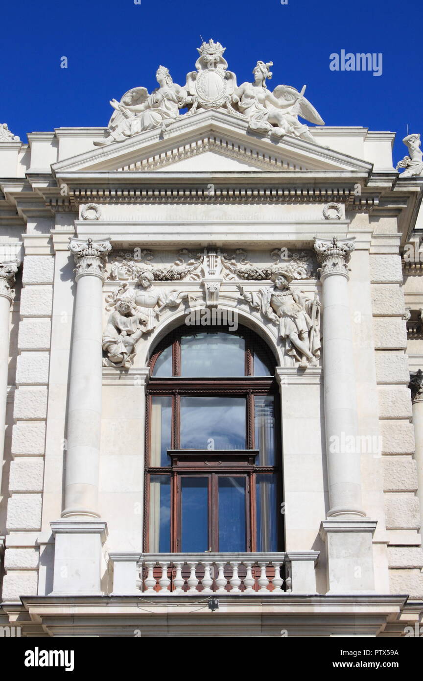 Renaissance window in Vienna, Austria Stock Photo - Alamy
