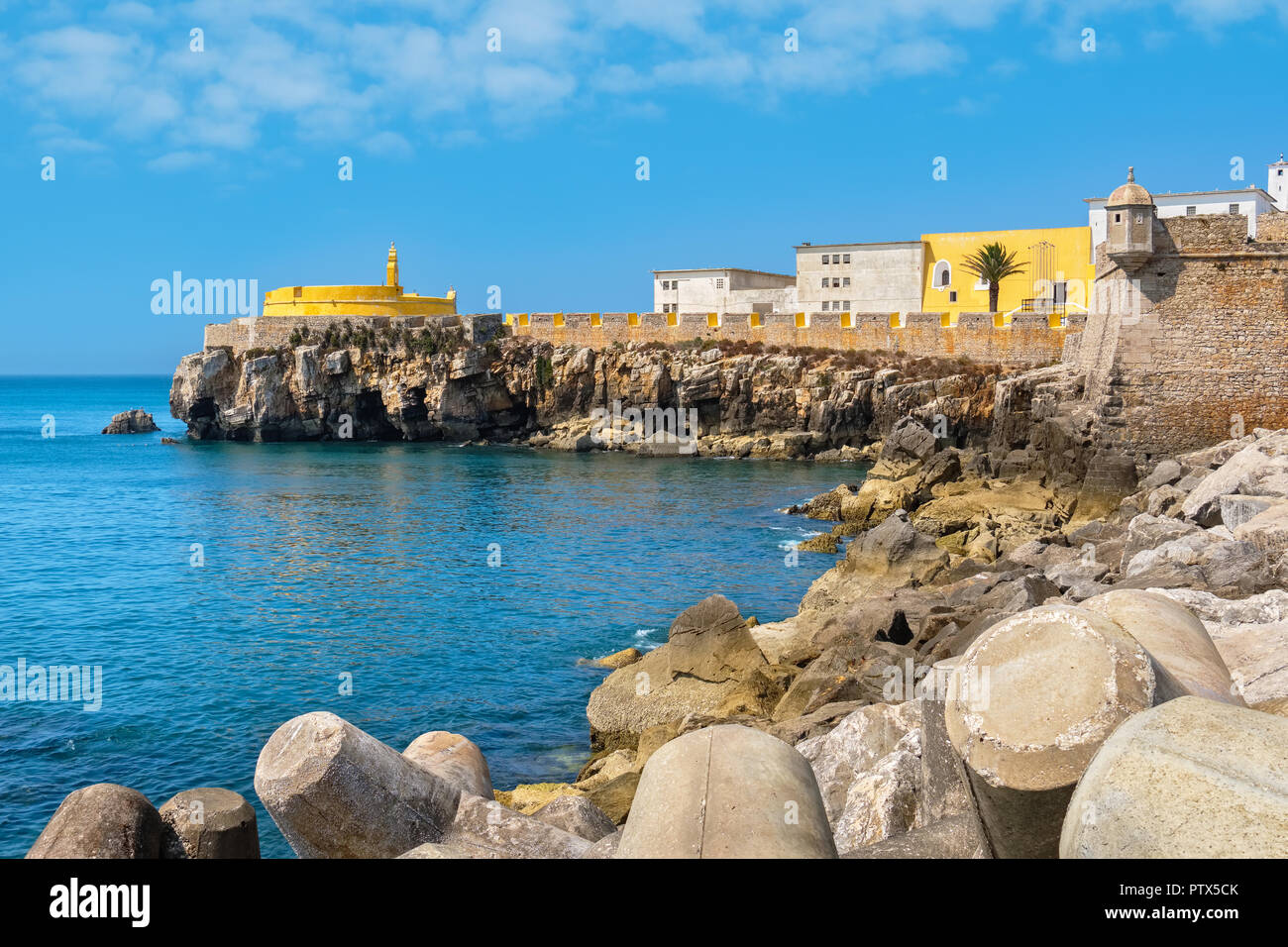 Fortress of Peniche (Fortaleza de Peniche). Peniche, Estremadura ...