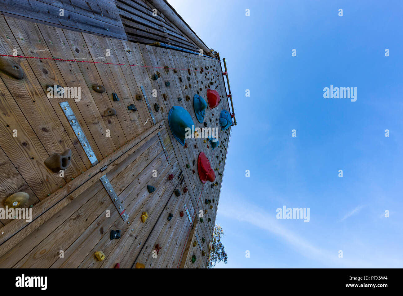 Climbing Tower. Forest of Dean Adventure, Beechenhurst, Gloucestershire ...