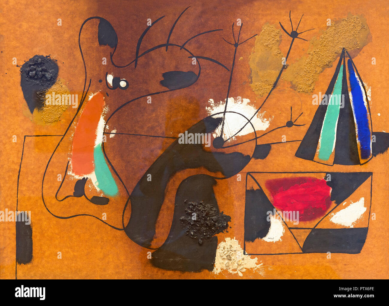 Joan Miro Painting High Resolution Stock Photography and Images - Alamy
