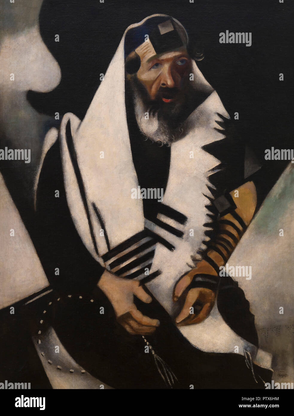 Marc chagall the rabbi hi-res stock photography and images - Alamy