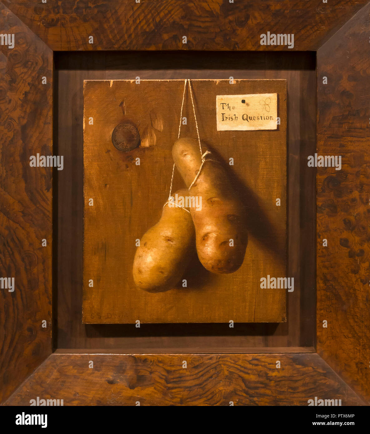 The Irish Question, De Scott Evans, 1880's, Art Institute of Chicago ...