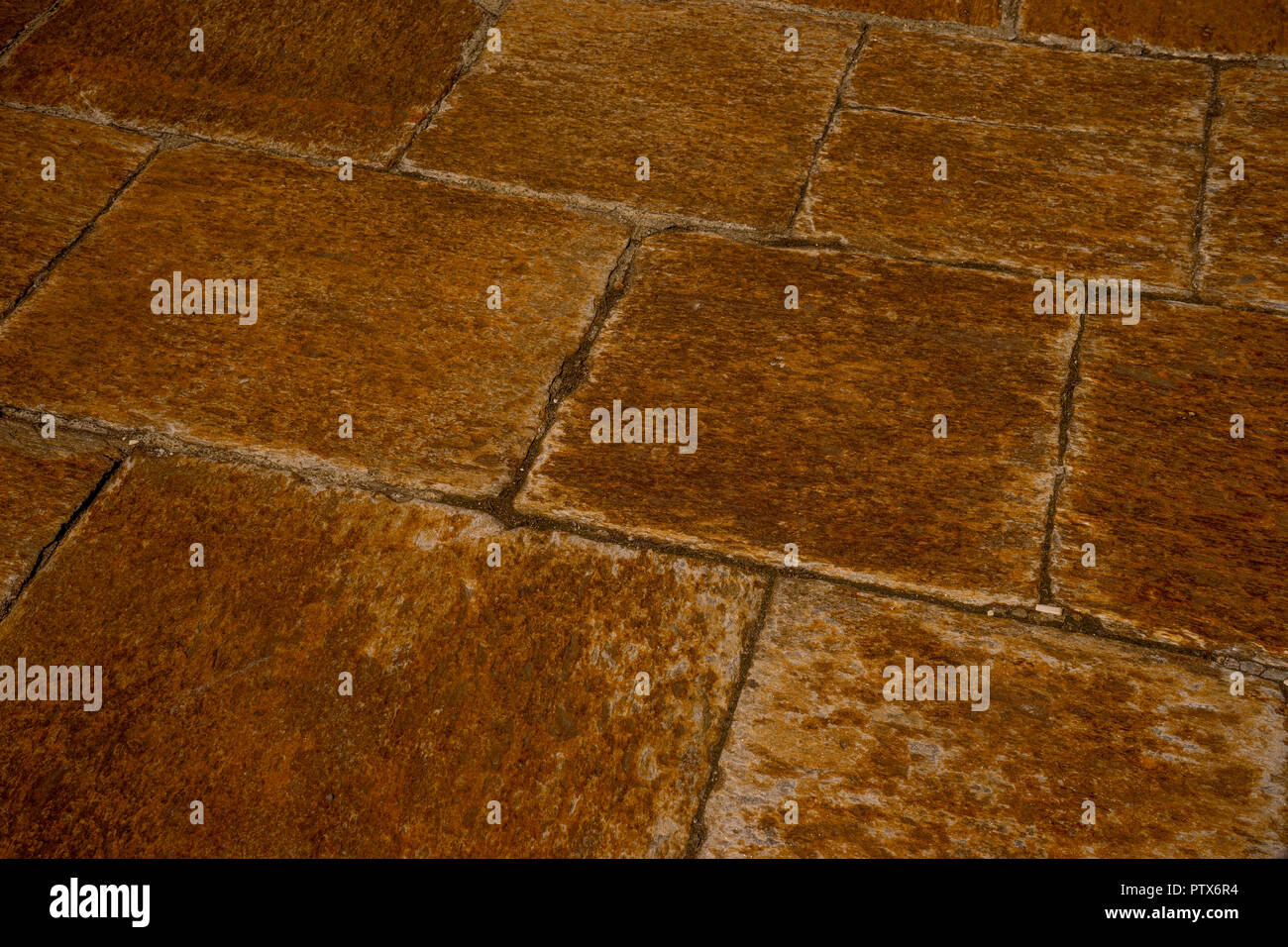 Italy, Menaggio, Lake Como, Ochre stone slabs Stock Photo - Alamy