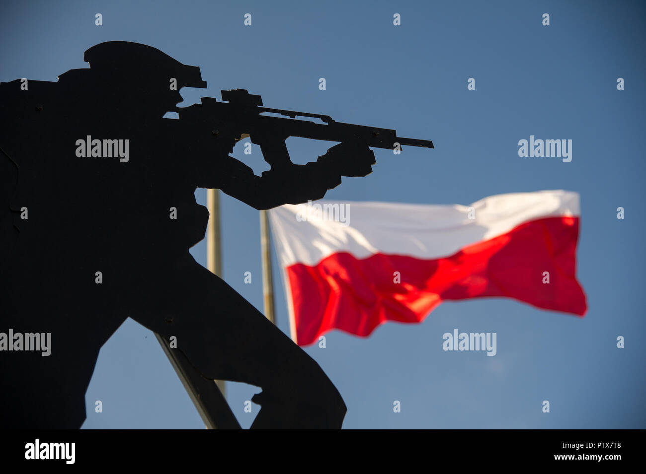 Shooting range flag hi-res stock photography and images - Alamy