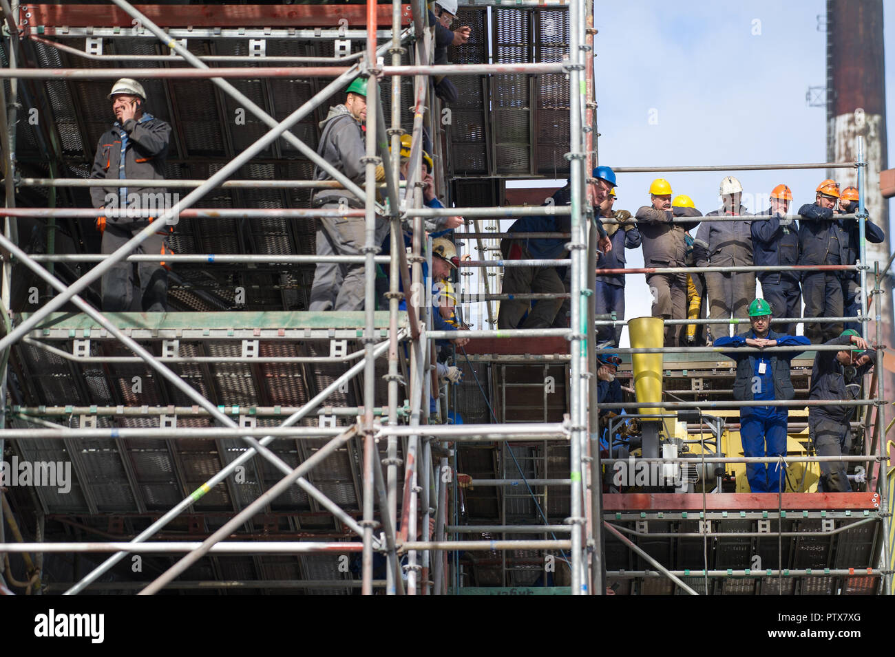 Remontowa shipyard hi-res stock photography and images - Alamy