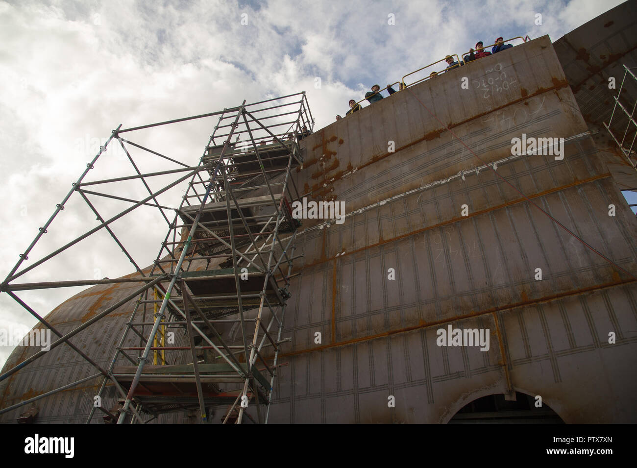 Remontowa shipyard hi-res stock photography and images - Alamy