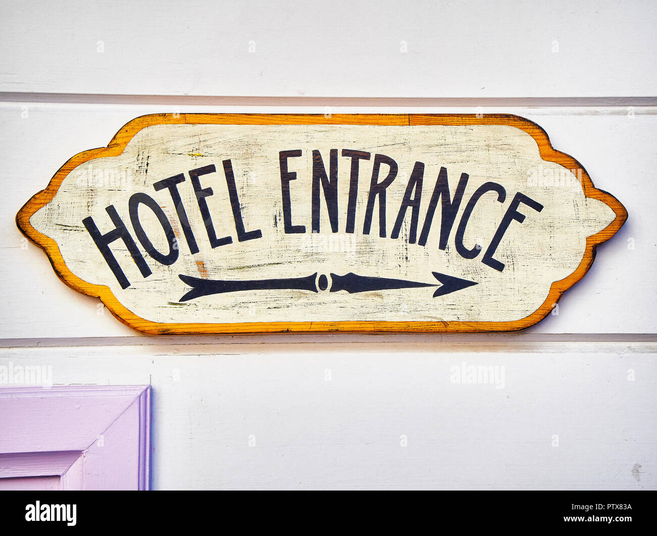 Hotel sign signboard hi-res stock photography and images - Alamy
