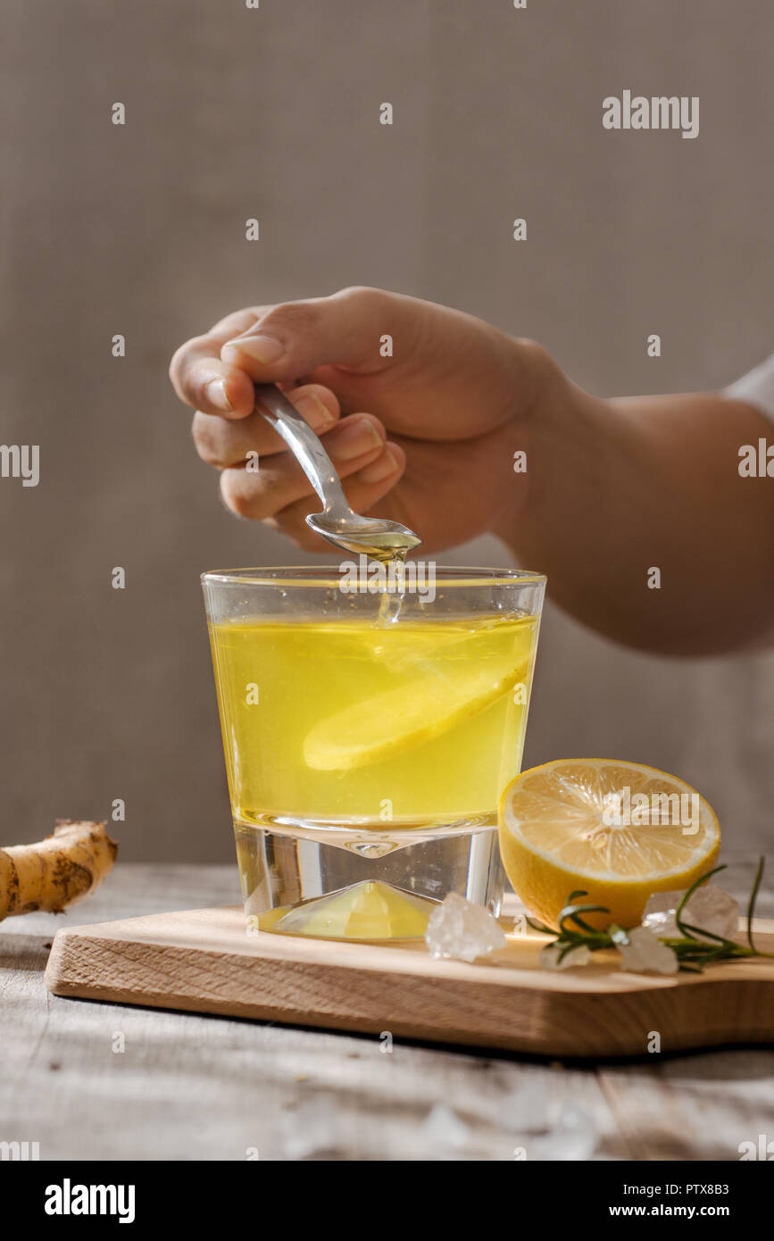Summer refreshing cocktails lemonade hi-res stock photography and ...