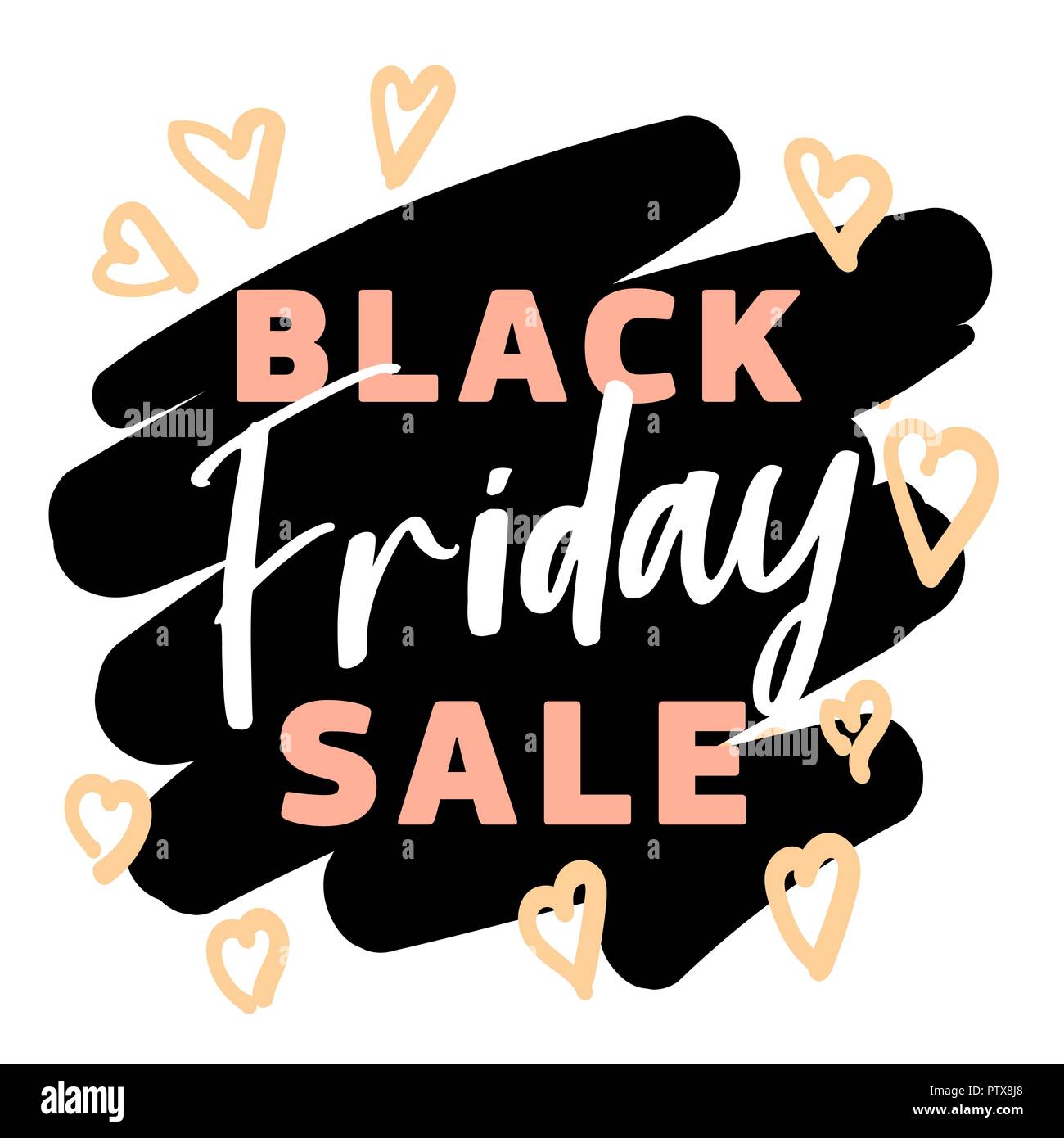 Black friday sale discount promotion Stock Vector Images - Alamy