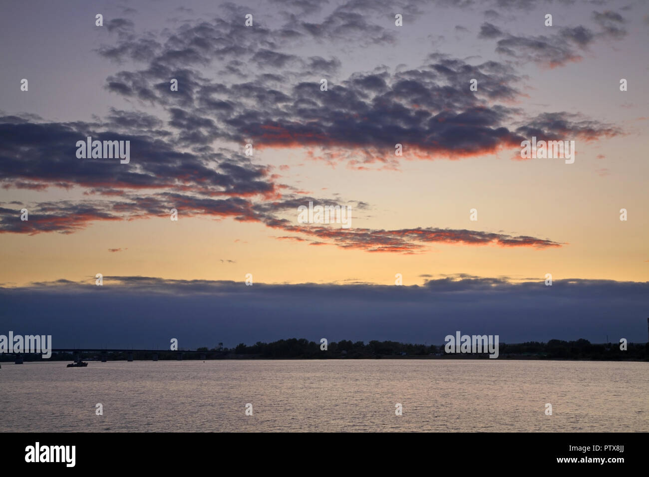 Kama River in Perm. Russia Stock Photo - Alamy