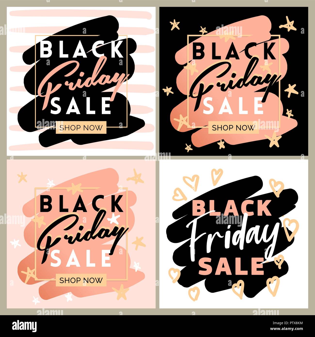 Black gift tag inscription Stock Vector Images - Alamy