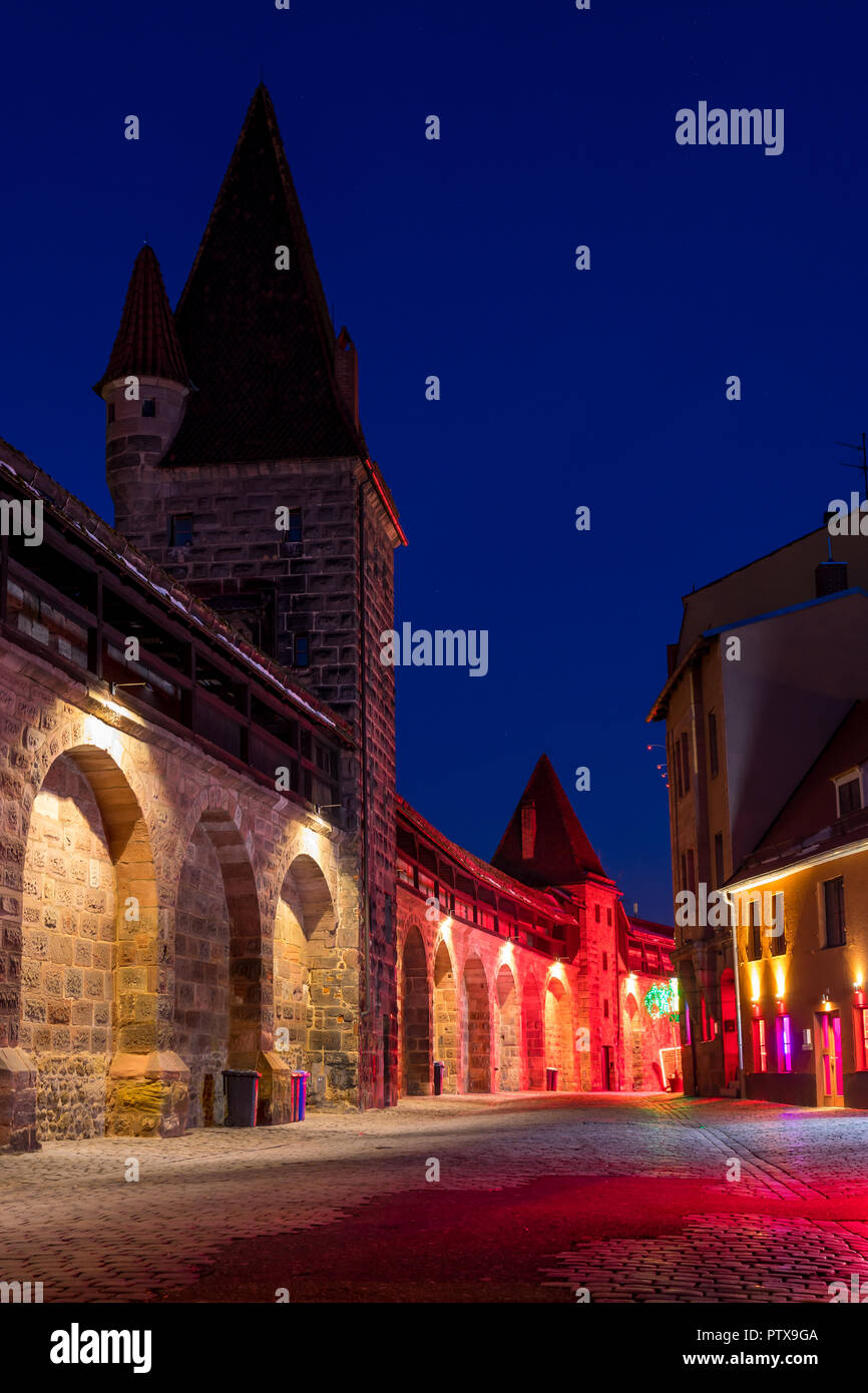 Nuremberg city walls hi-res stock photography and images - Alamy