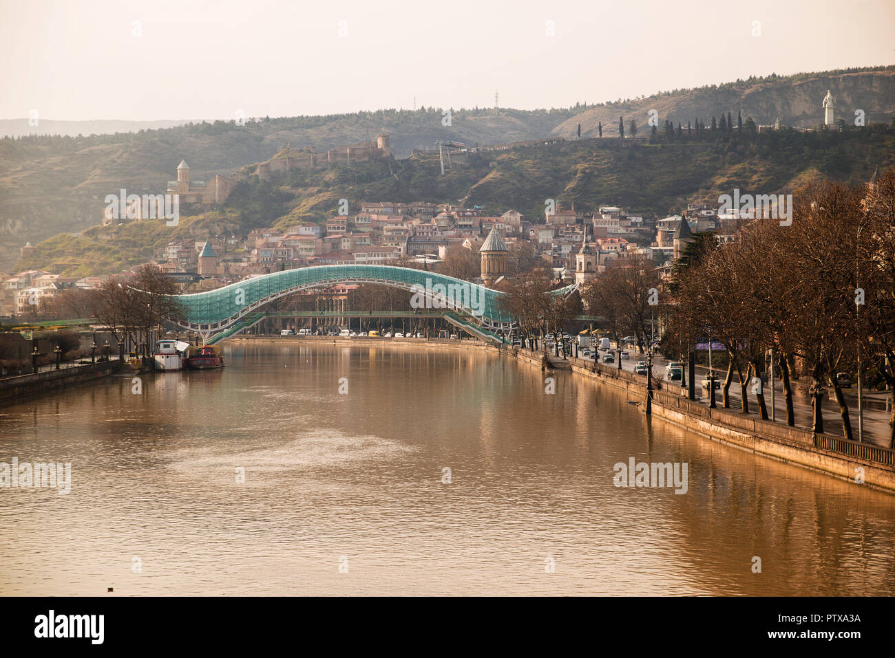 Bridge peace tbilisi republic georgia hi-res stock photography and ...