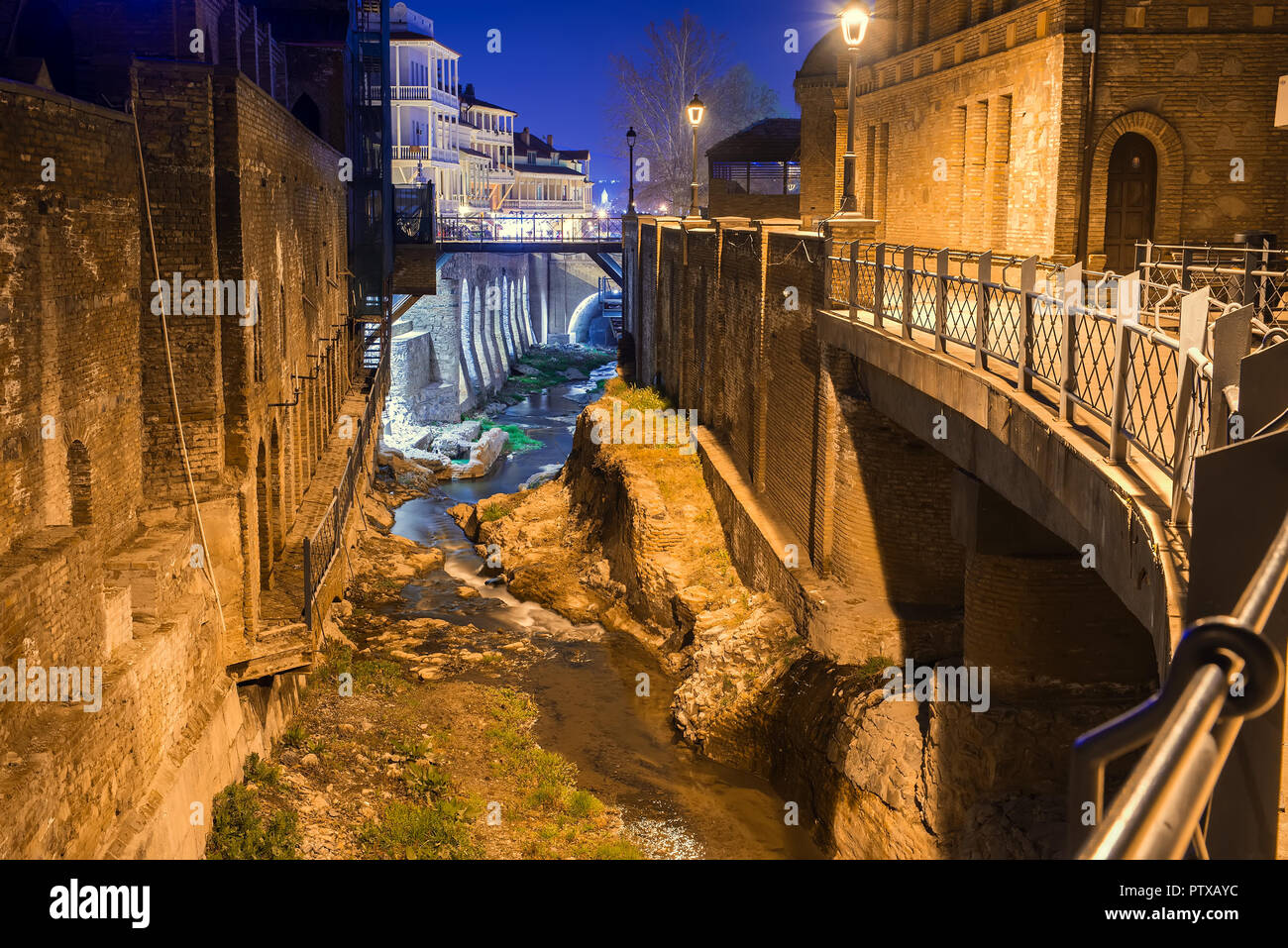 Abanotubani is the ancient district of Tbilisi, Georgia, known for its ...