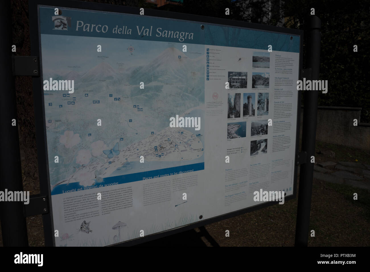 Map Of Lake Como High Resolution Stock Photography and Images - Alamy