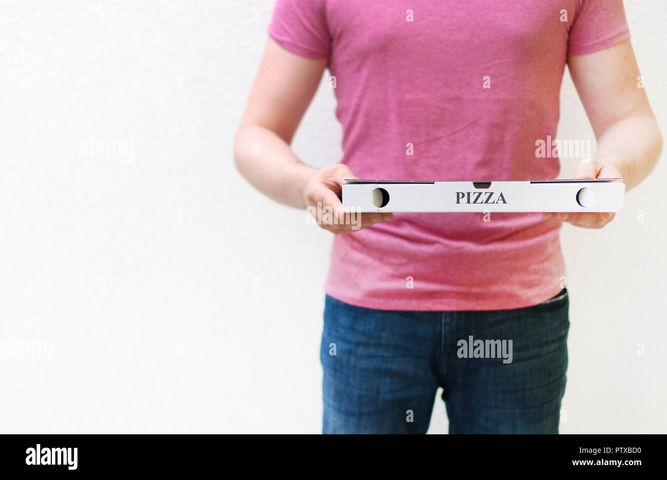 Pizza box text hi-res stock photography and images - Alamy