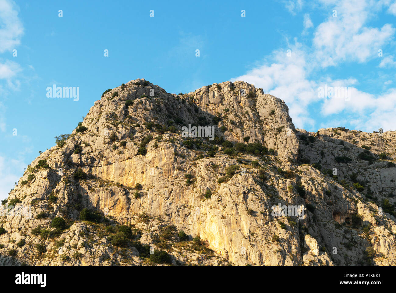 Omis and croatia and climb hi-res stock photography and images - Alamy
