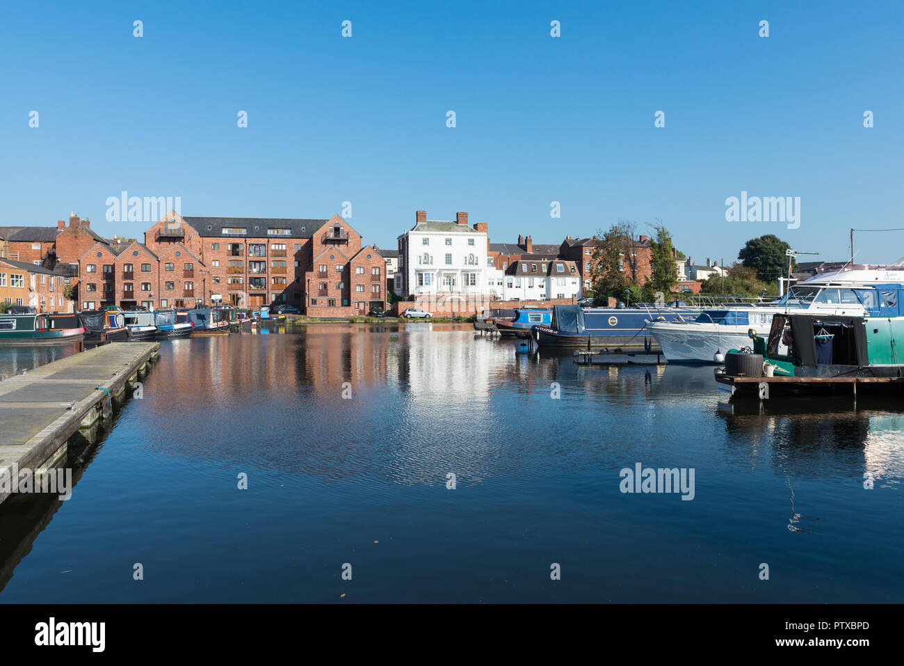 Stourport On Severn River Worcestershire High Resolution Stock ...