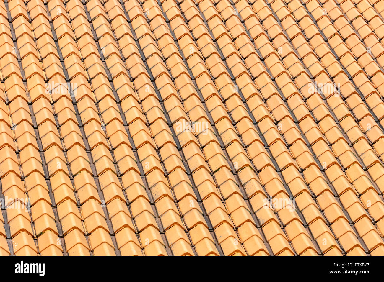 pitched roof tiles in repetitive patterns, old architecture shophouses ...