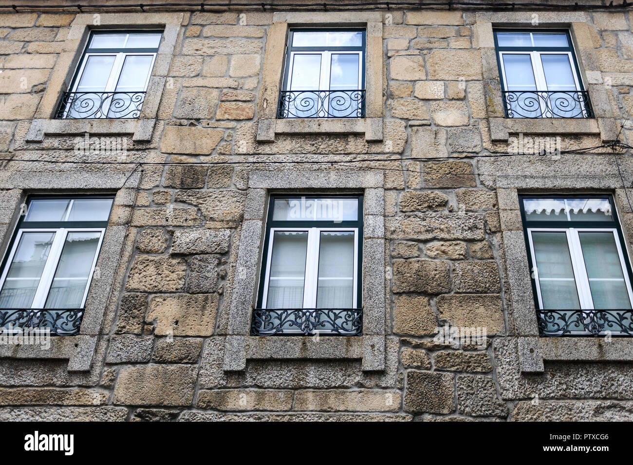 Historic Granite Building Facade