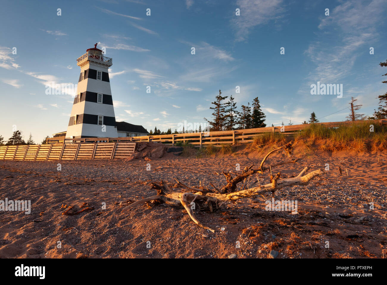 West point lighthouse prince edward island hi-res stock photography and ...