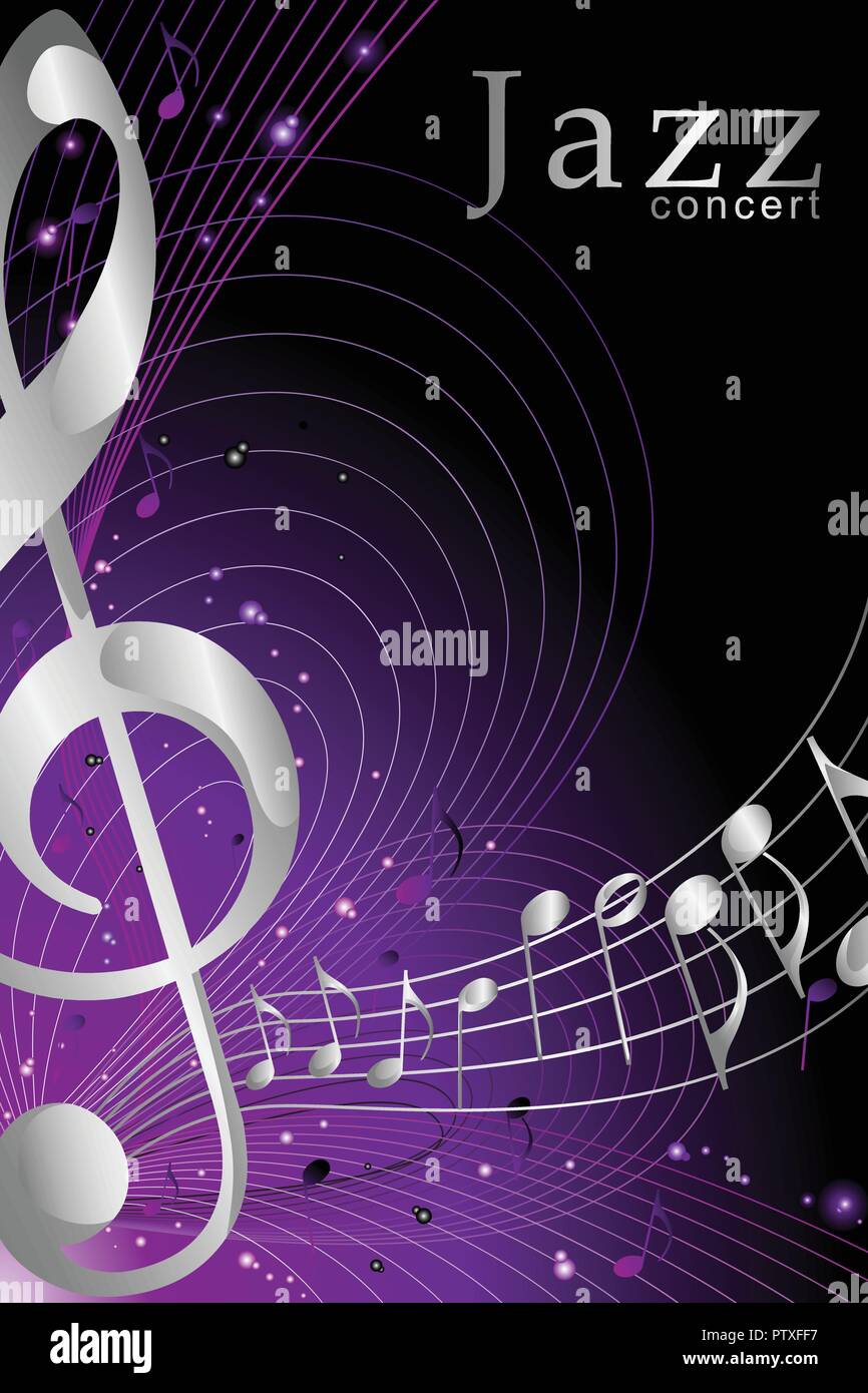 Jazz Music Notes Wallpaper