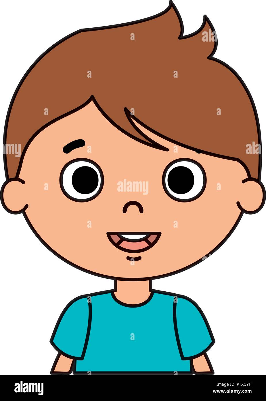 cute little boy character Stock Vector Image & Art - Alamy