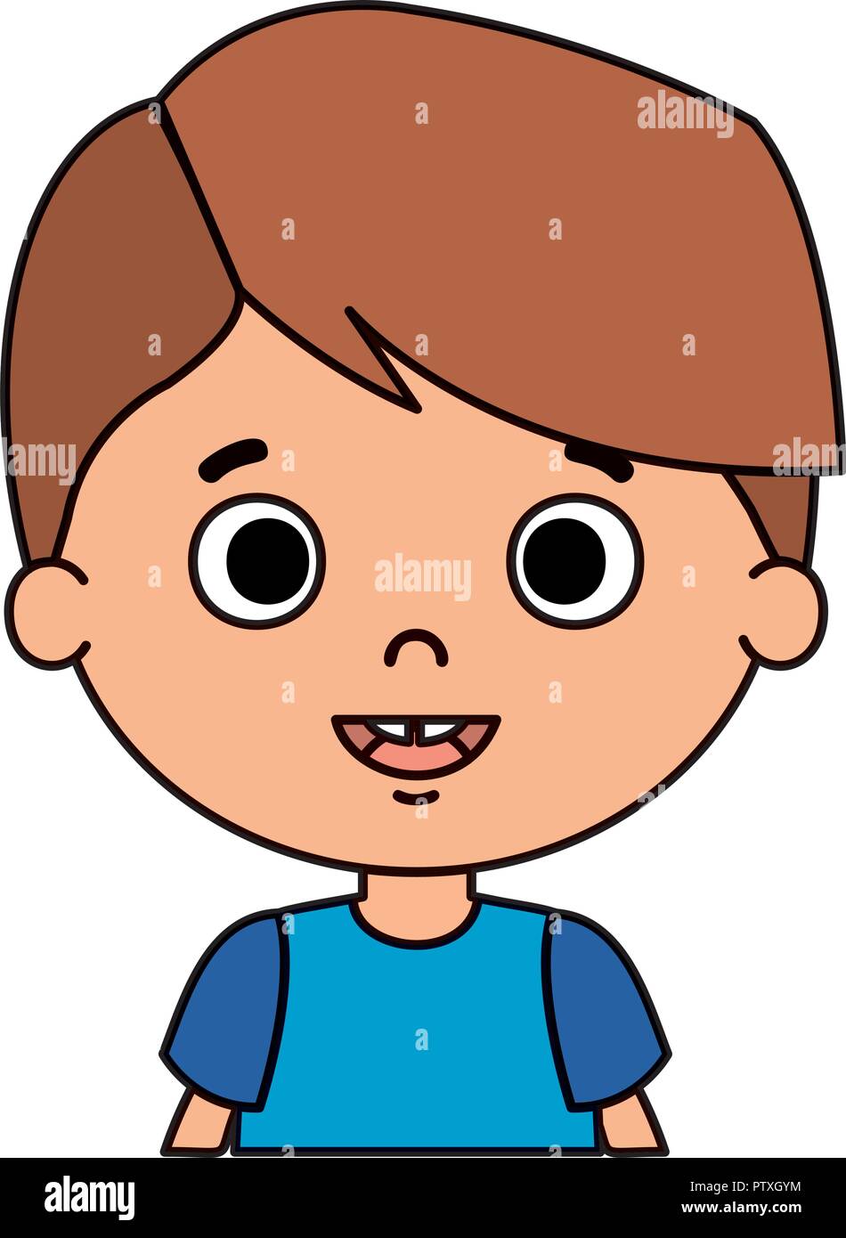 cute little boy character Stock Vector Image & Art - Alamy