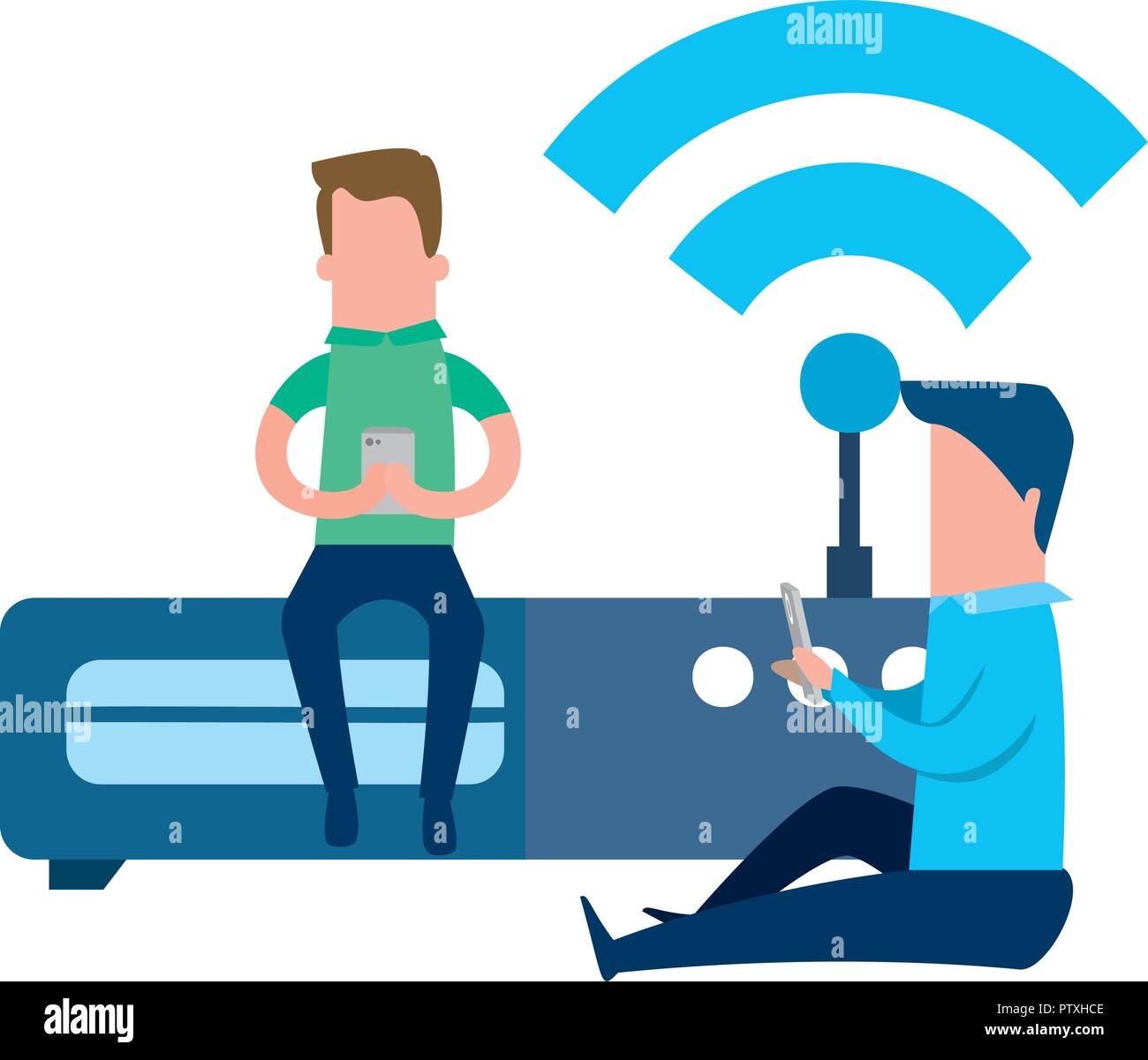 Wifi router clipart Stock Vector Images - Alamy