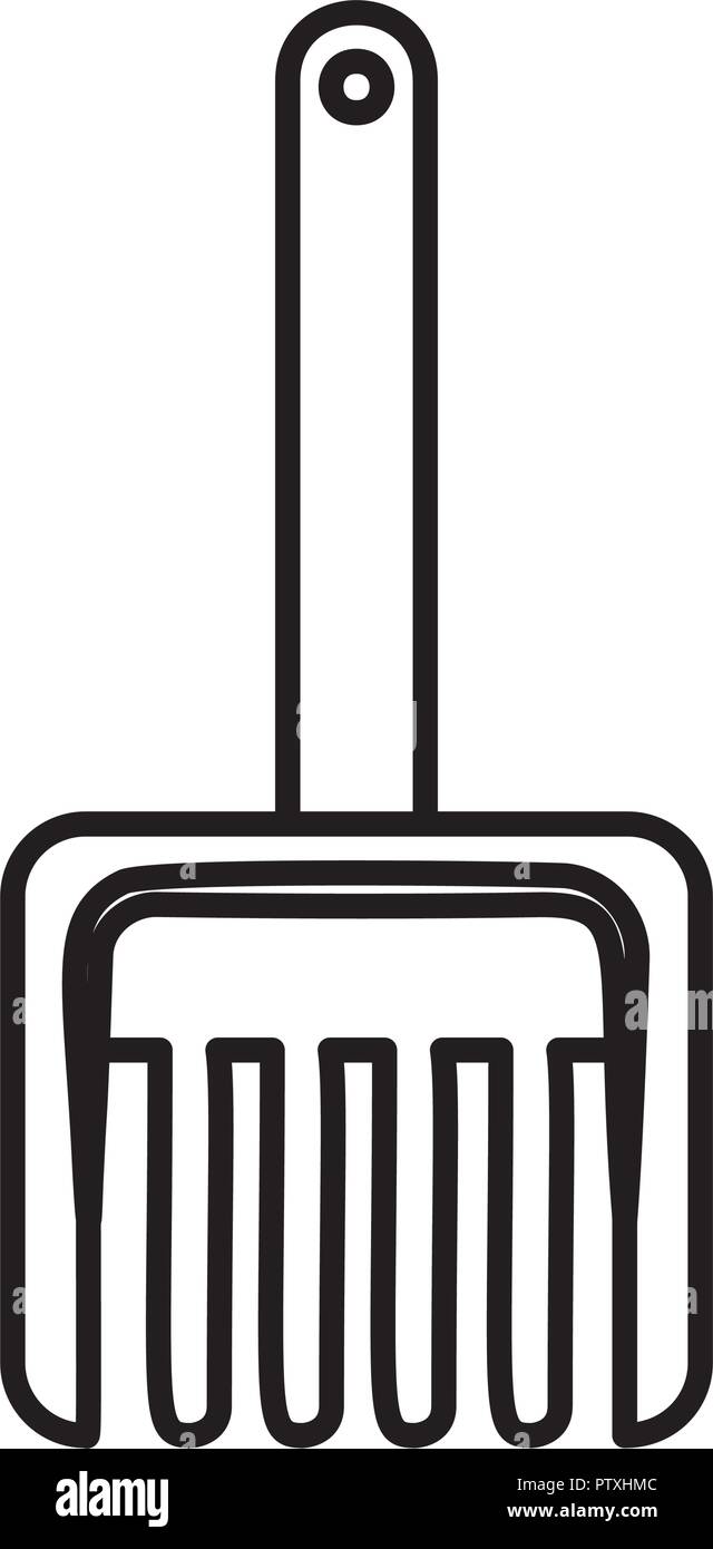 plastic rake toy icon Stock Vector Image & Art - Alamy