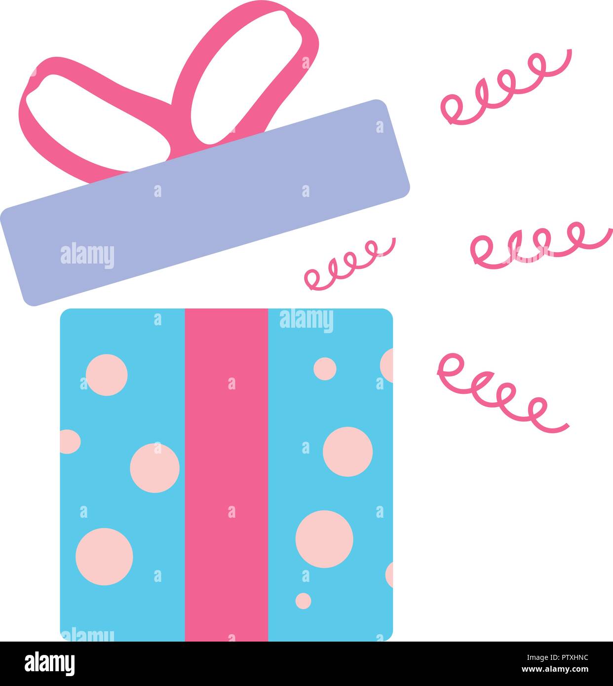 vector illustration. icon of the open gift box Stock Vector Image & Art ...