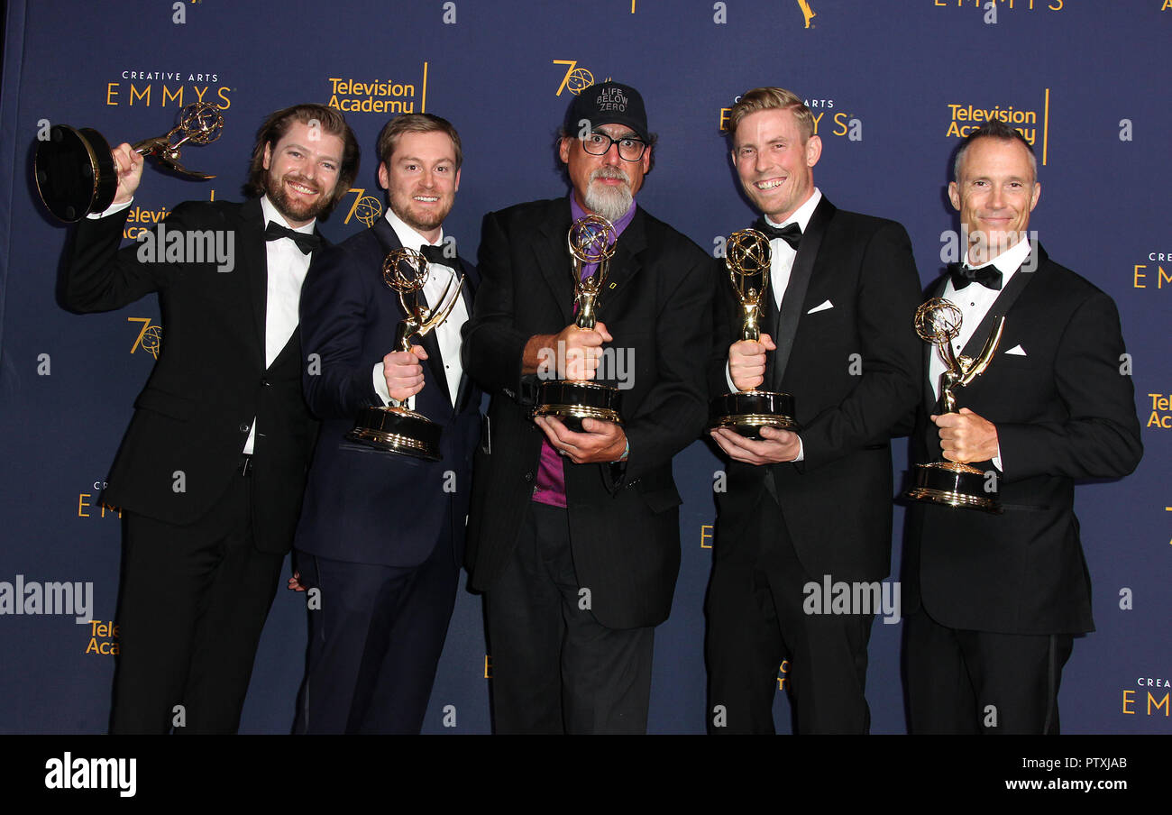 2018 Creative Arts Emmy Awards - Day 2 Press Room held at the Microsoft ...