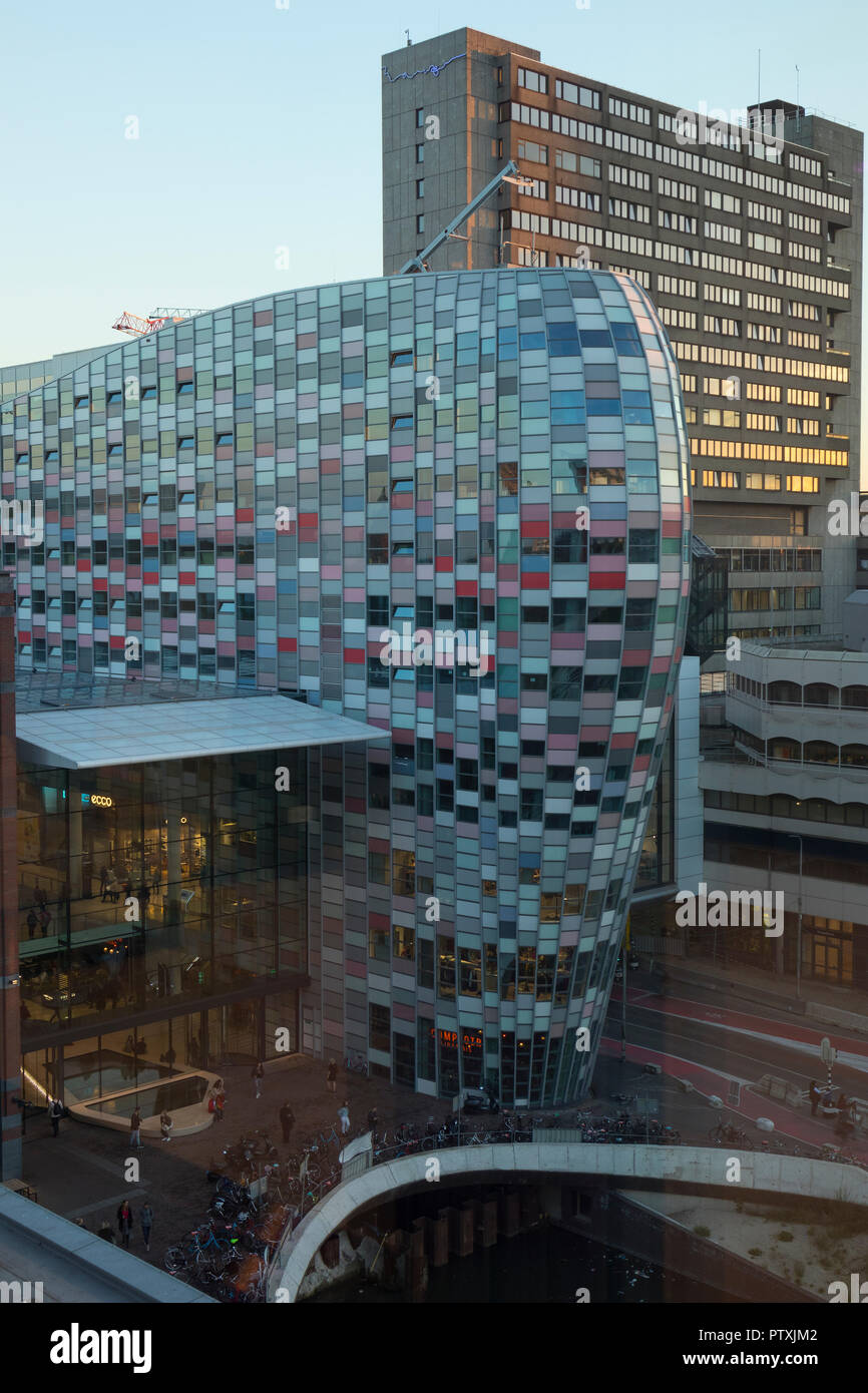 Utrecht, Netherlands - September 27, 2018: Poortgebouw of the new ...