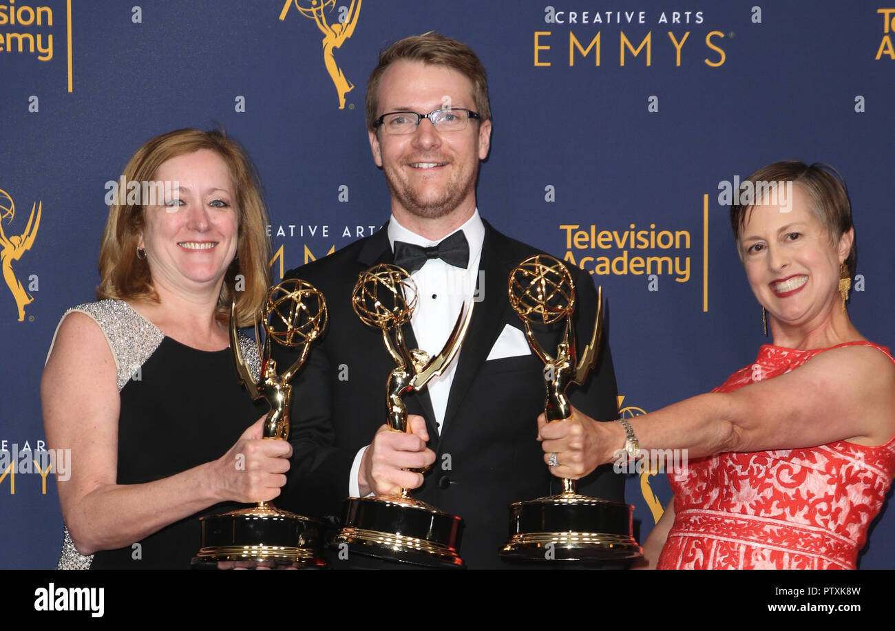 2018 Creative Arts Emmy Awards - Day 2 - Press Room Featuring: Ellen ...