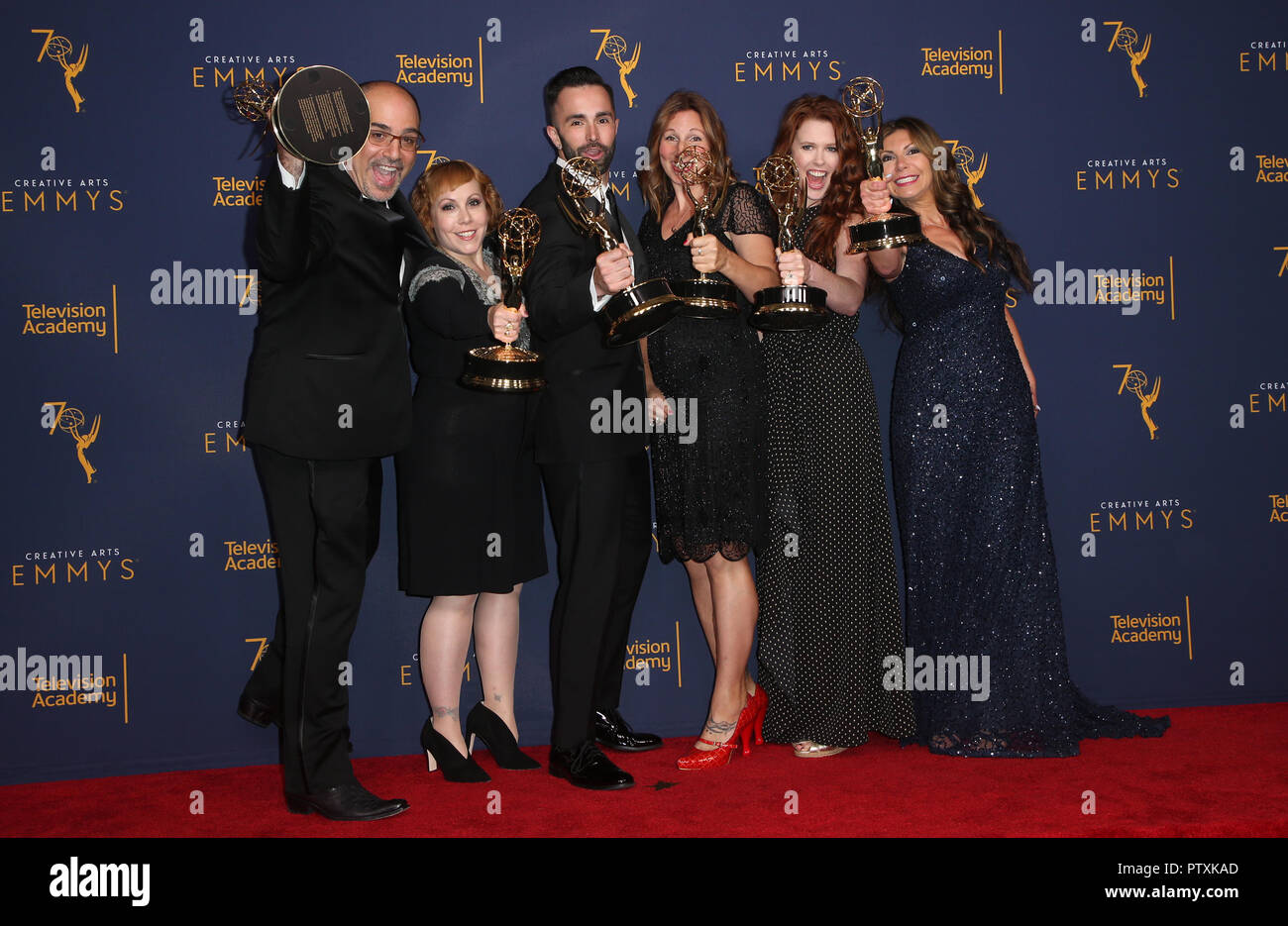 2018 Creative Arts Emmy Awards - Day 2 - Press Room Featuring: Louie ...
