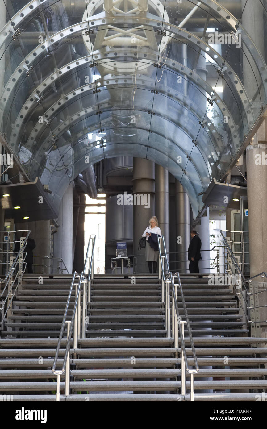 Futuristic buildings London Stock Photo - Alamy