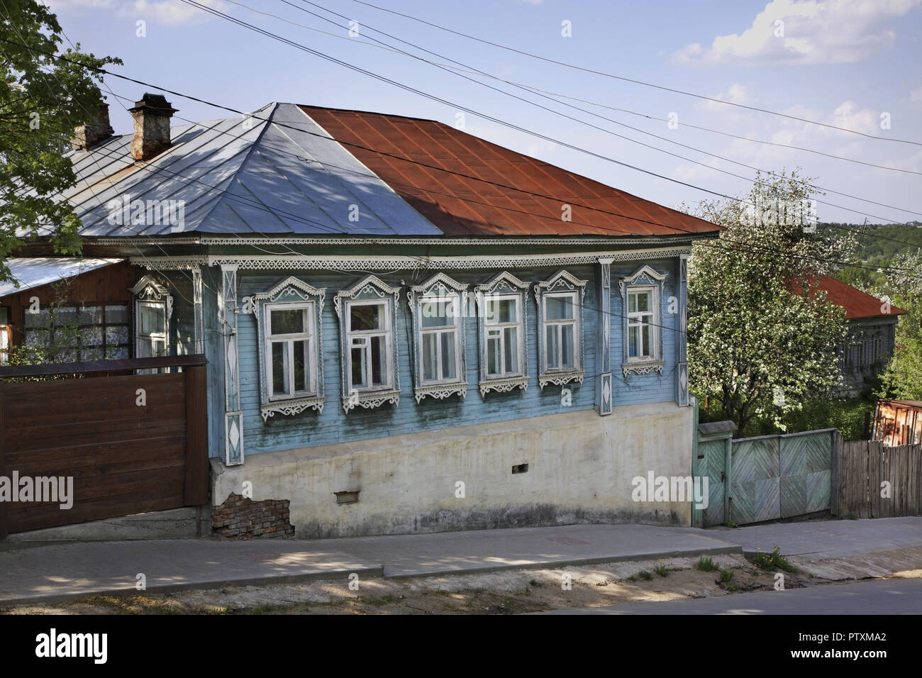 View of Tarusa. Russia Stock Photo - Alamy