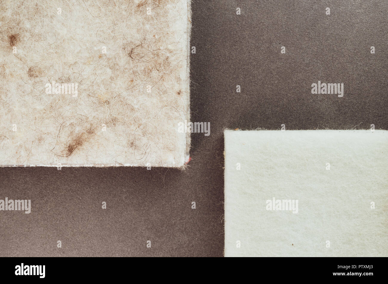 natural fibers building insulation materials samples - thermal ...