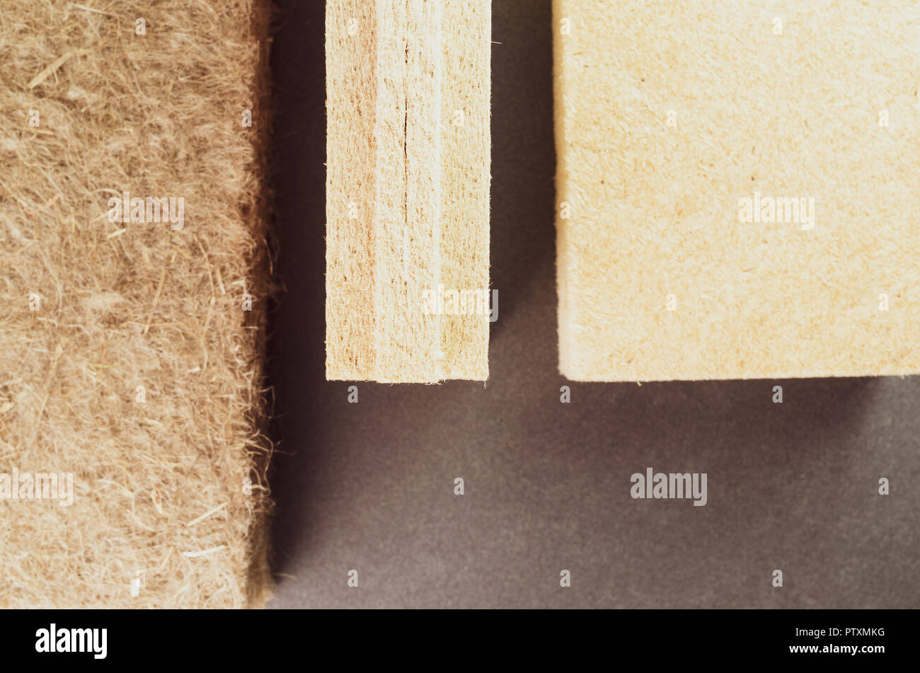 natural fibers building insulation materials samples - thermal ...