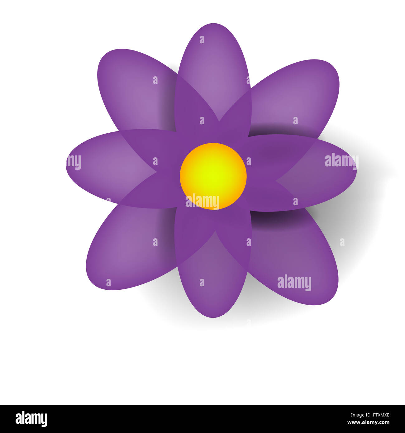 3d wallpaper flower Cut Out Stock Images & Pictures - Alamy