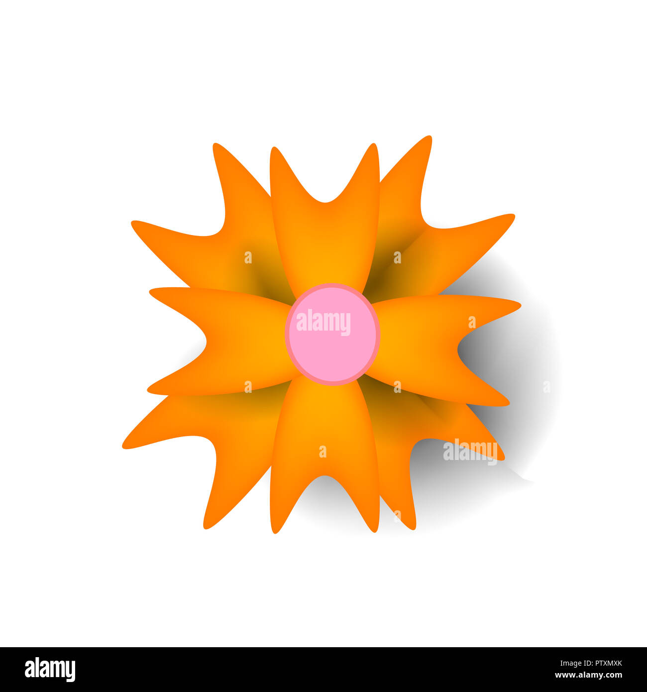 Realistic spring flowers Cut Out Stock Images & Pictures - Alamy