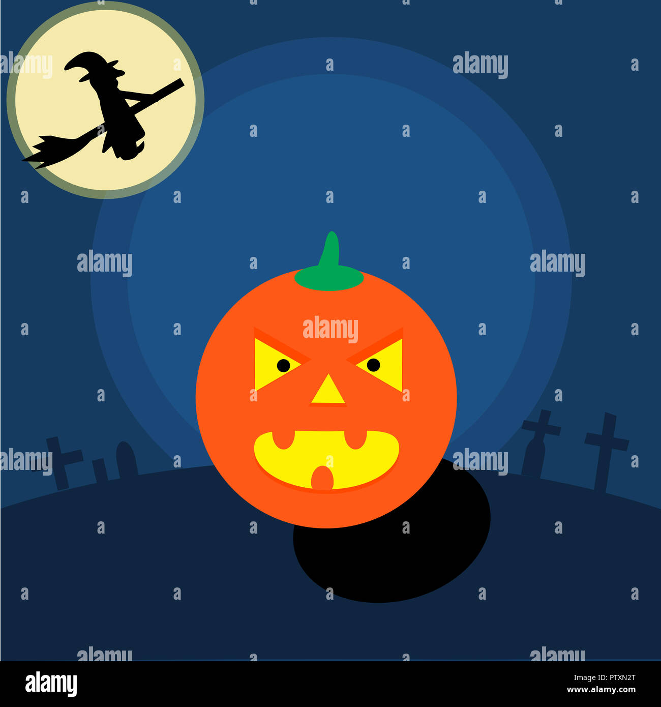 Halloween day vector Stock Photo - Alamy