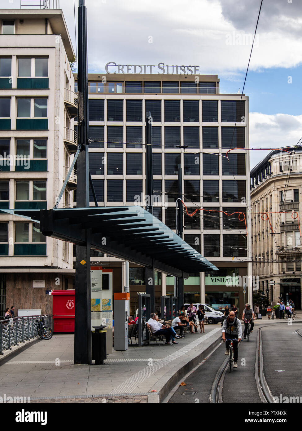 Credit suisse geneva hi-res stock photography and images - Alamy
