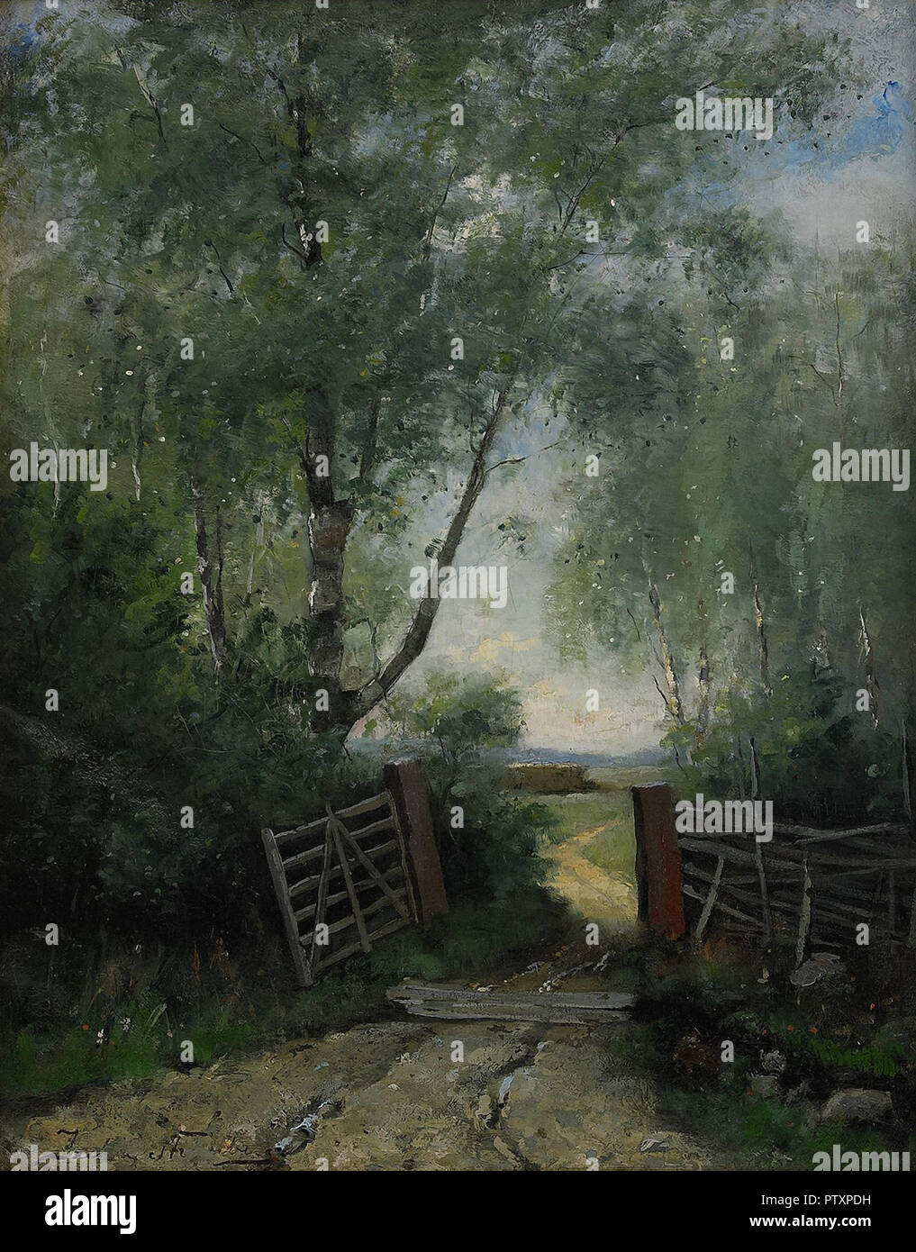 Strömberg Julia Charlotte Mortana - Den Oppna Grinden Stock Photo - Alamy