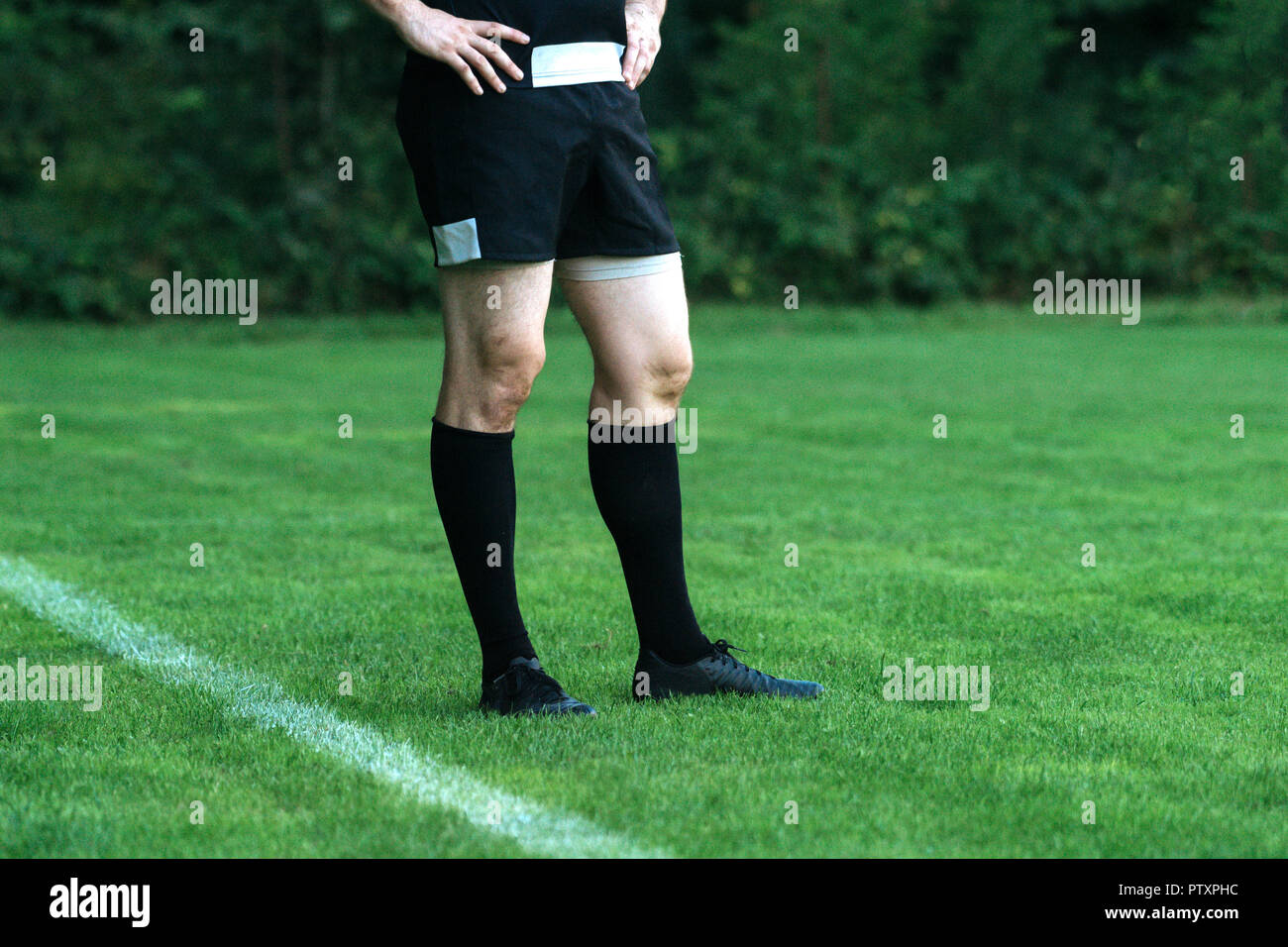 Rugby player legs hi-res stock photography and images - Alamy