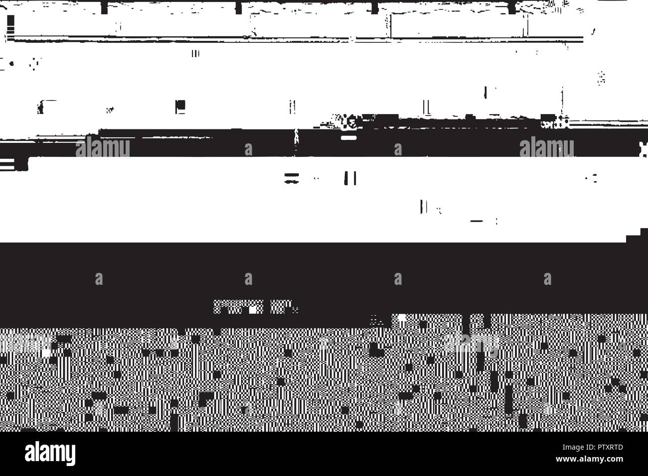 Glitch Overlay Texture Stock Vector Image & Art - Alamy