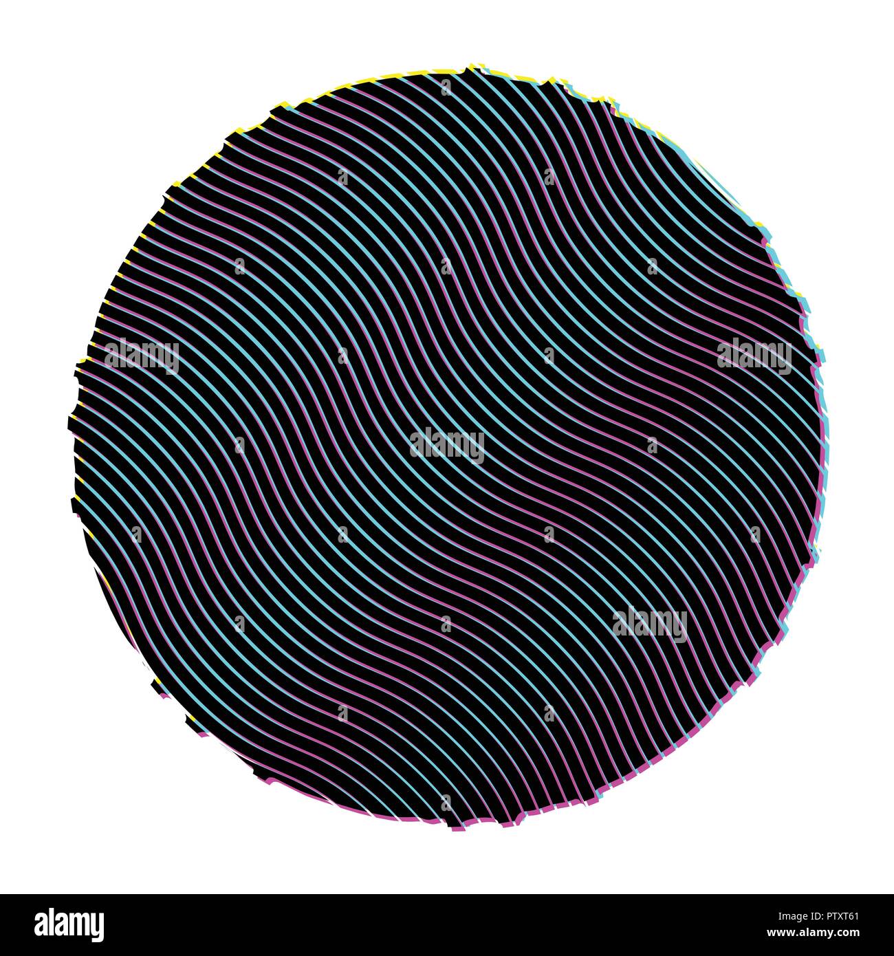 Glitch effect frame abstract modern design Cut Out Stock Images ...