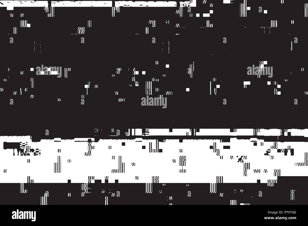 Glitch Overlay Texture Stock Vector Image & Art - Alamy