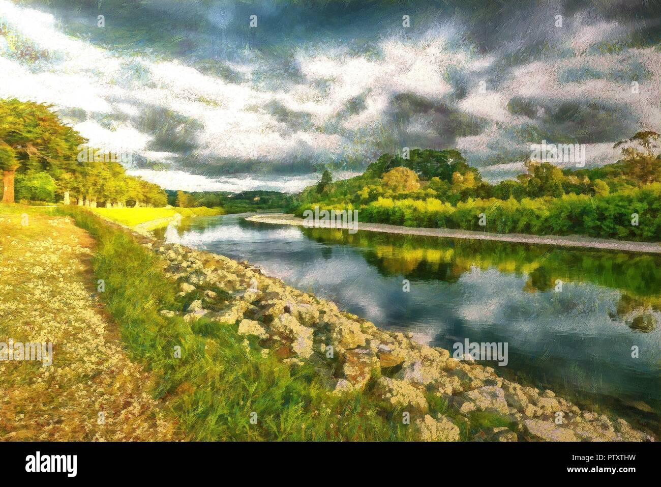Palmerston north manawatu river hi-res stock photography and images - Alamy